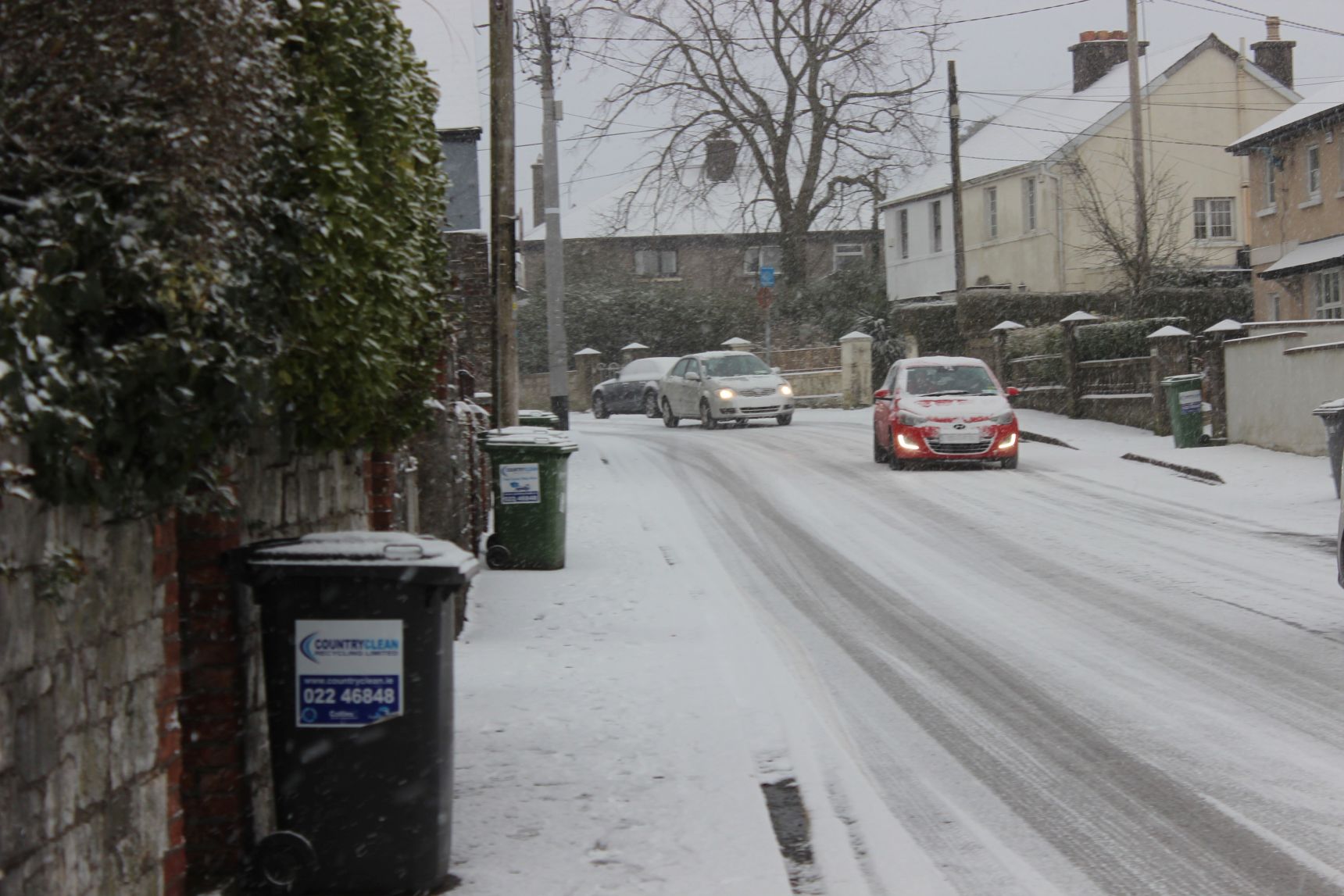 Images of Cork City covered in Snow - Beast from the East