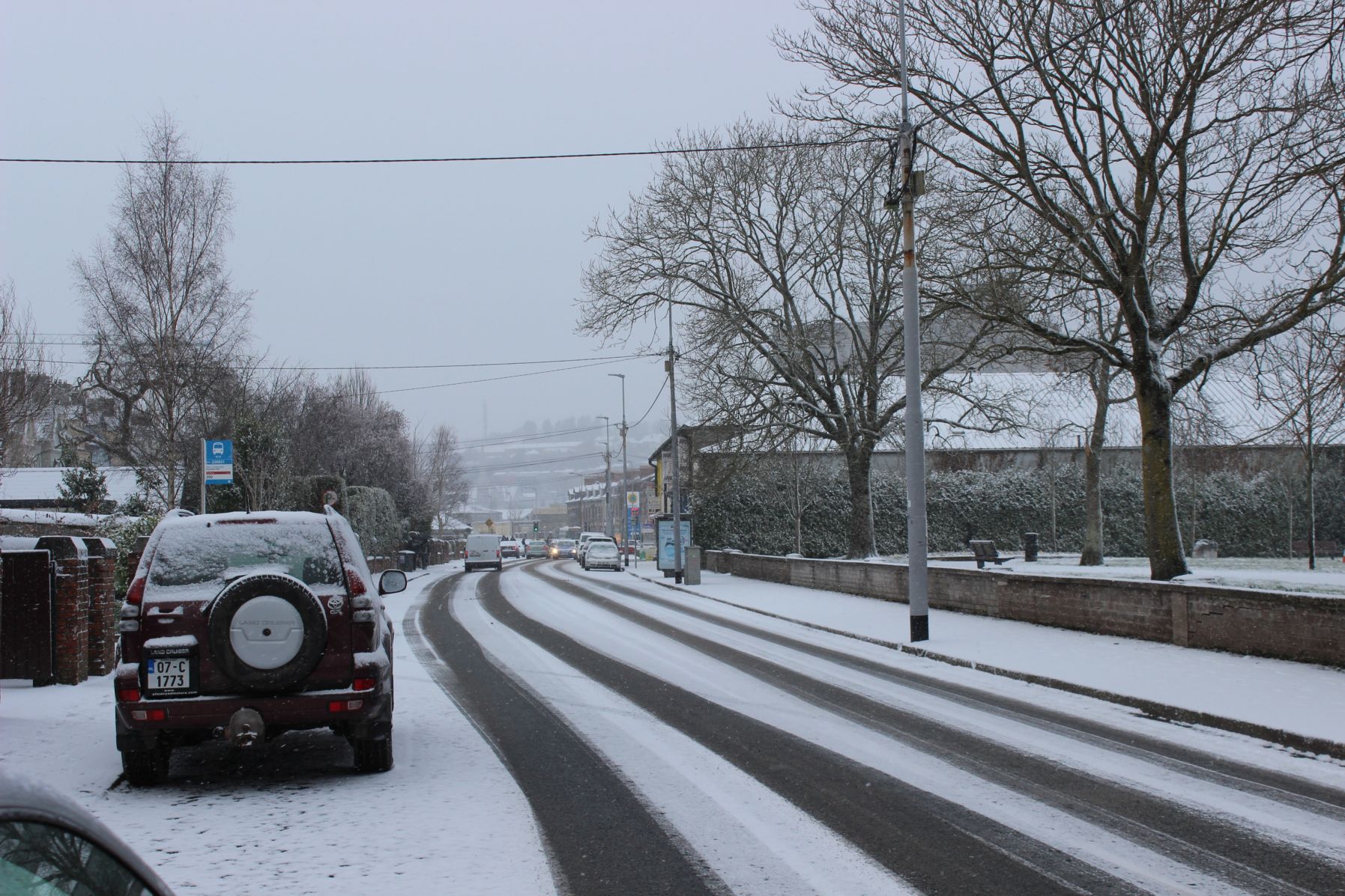 Images of Cork City covered in Snow - Beast from the East