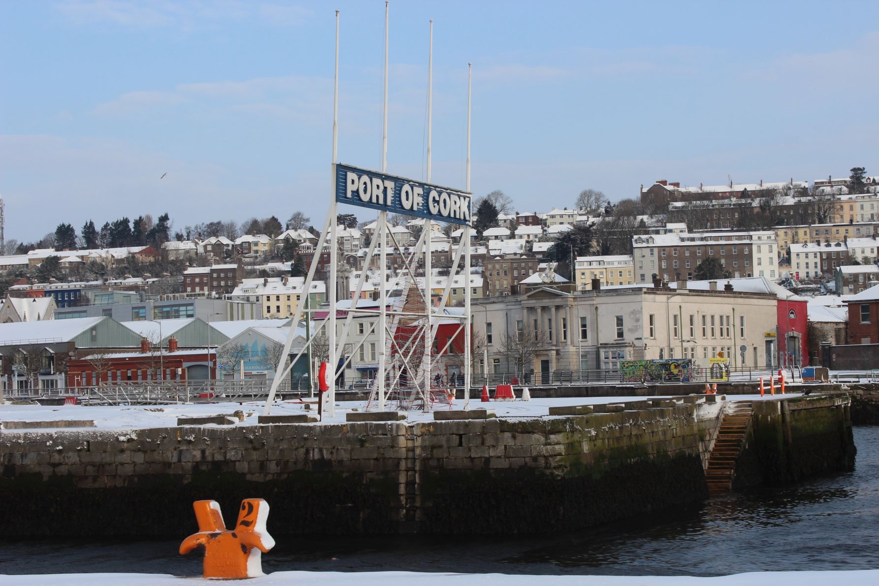 Images of Cork City covered in Snow - Beast from the East