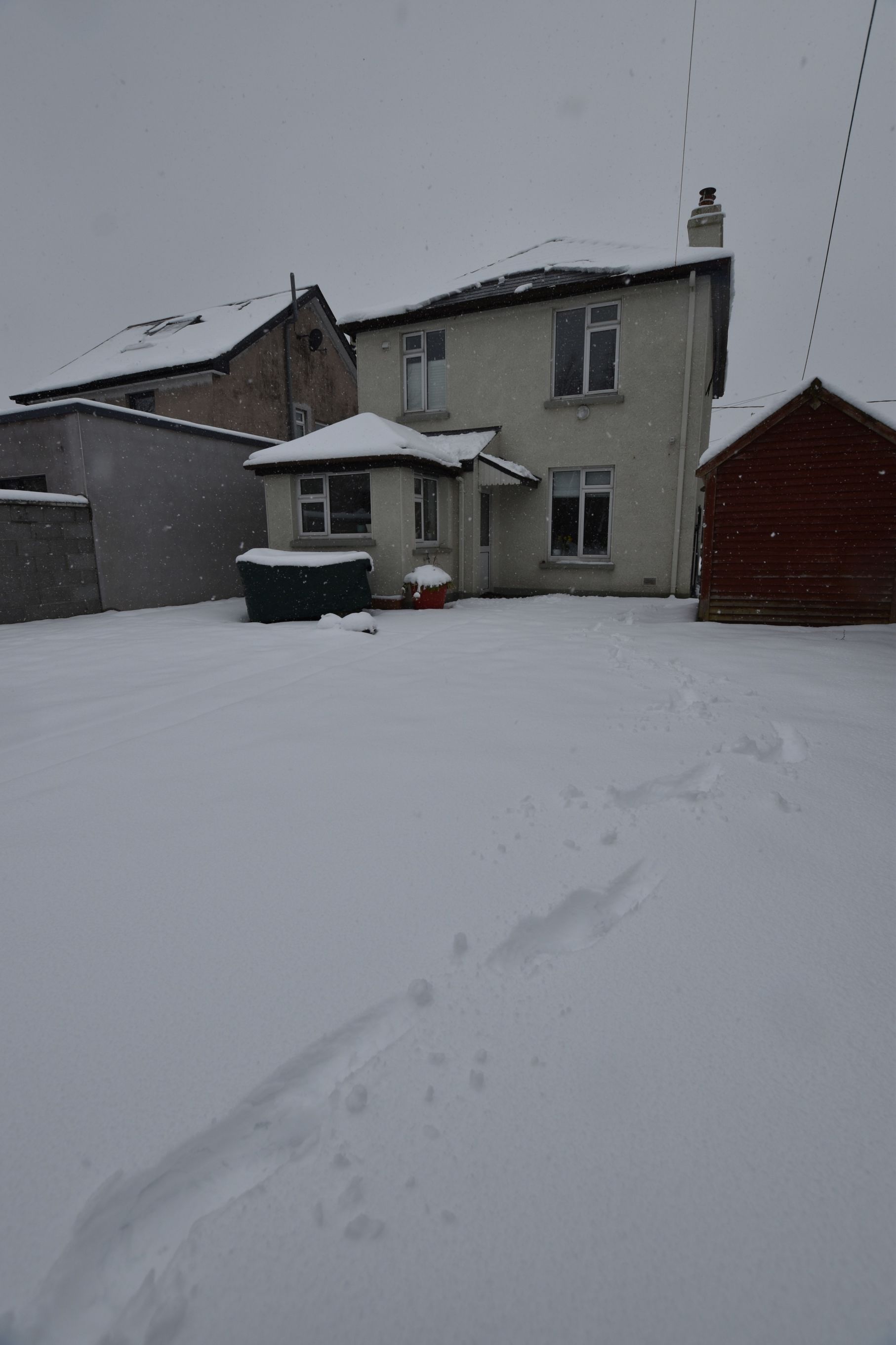 Images of Cork City covered in Snow - Beast from the East