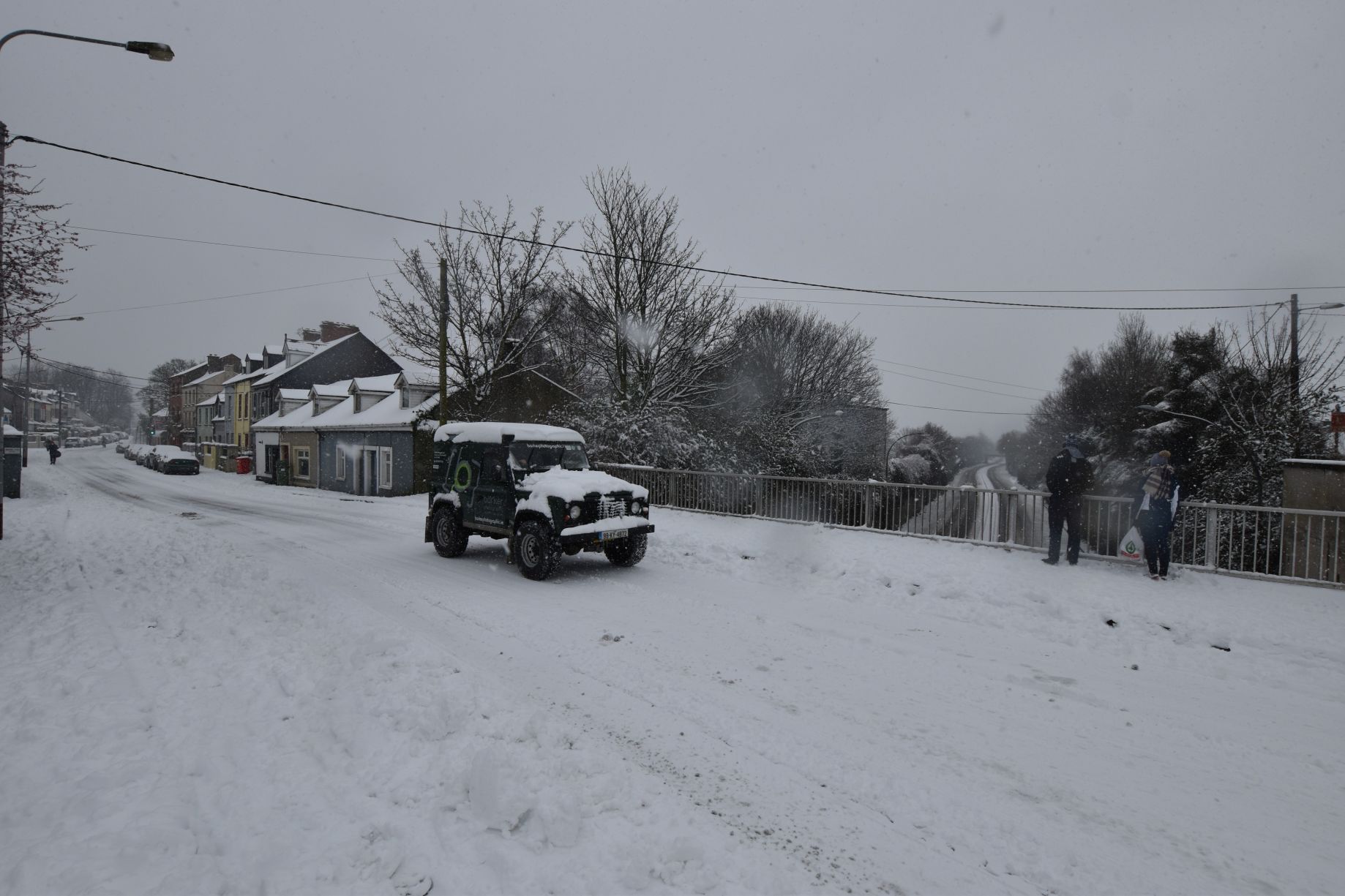 Images of Cork City covered in Snow - Beast from the East
