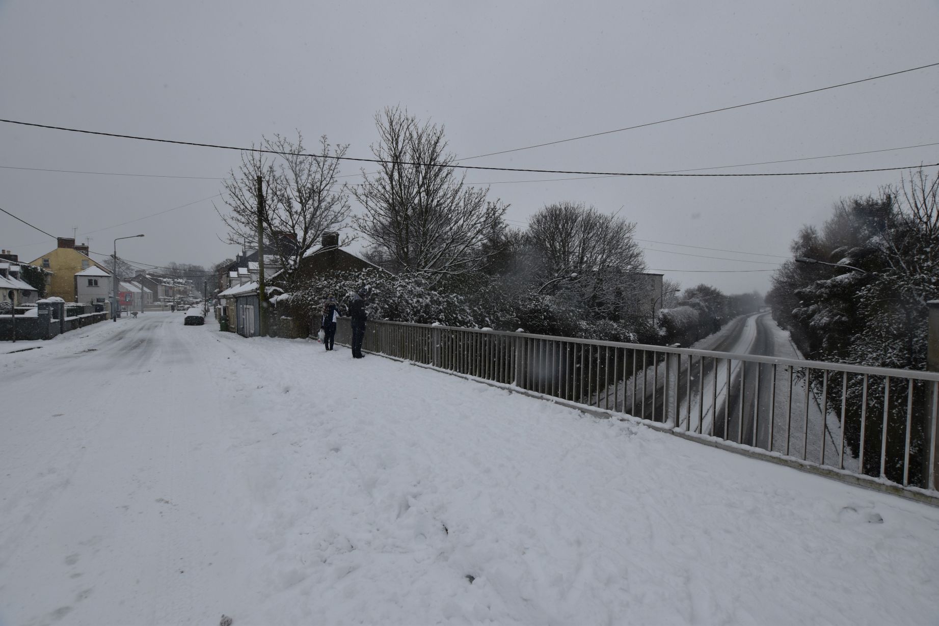 Images of Cork City covered in Snow - Beast from the East