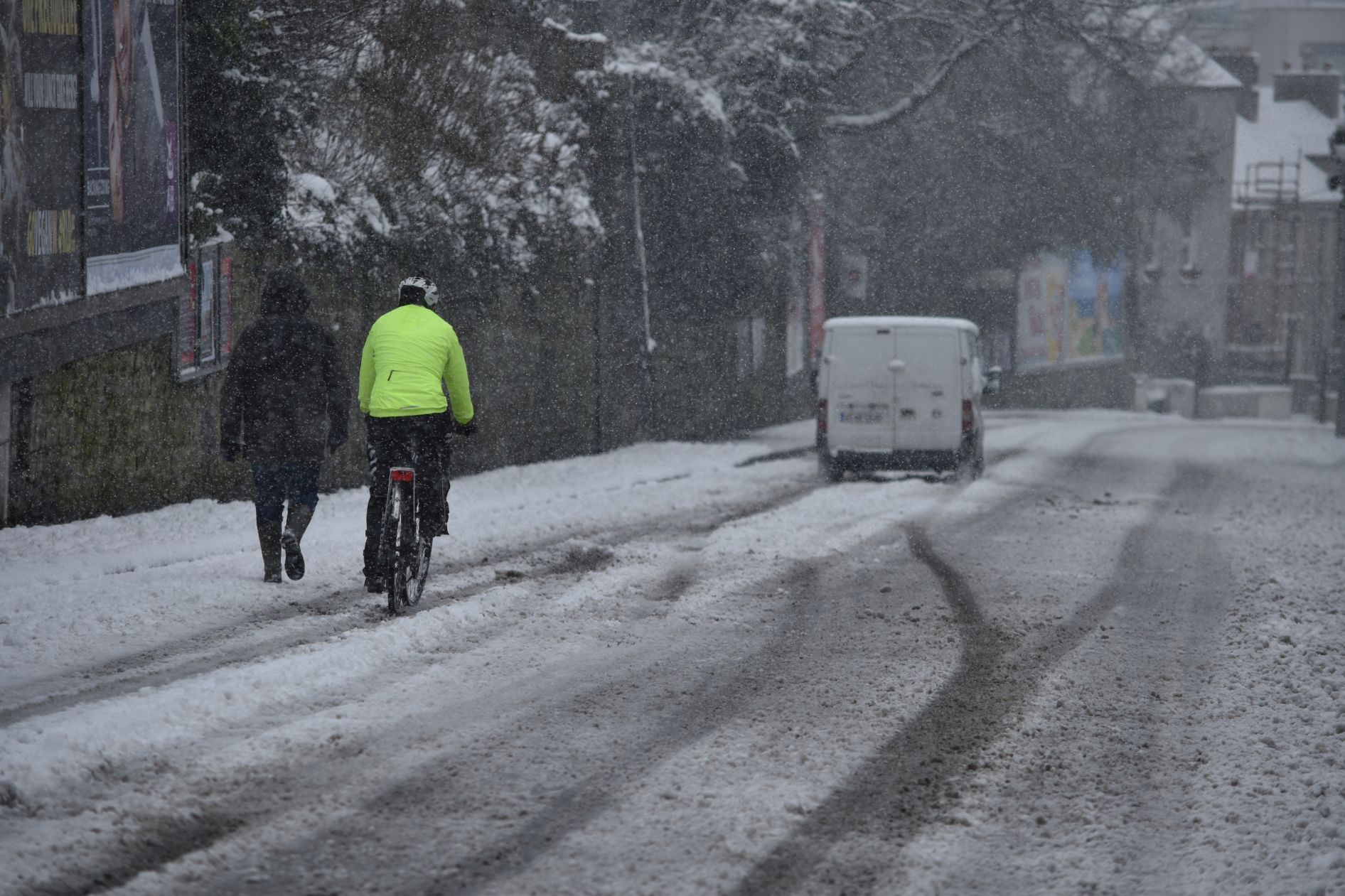 Images of Cork City covered in Snow - Beast from the East