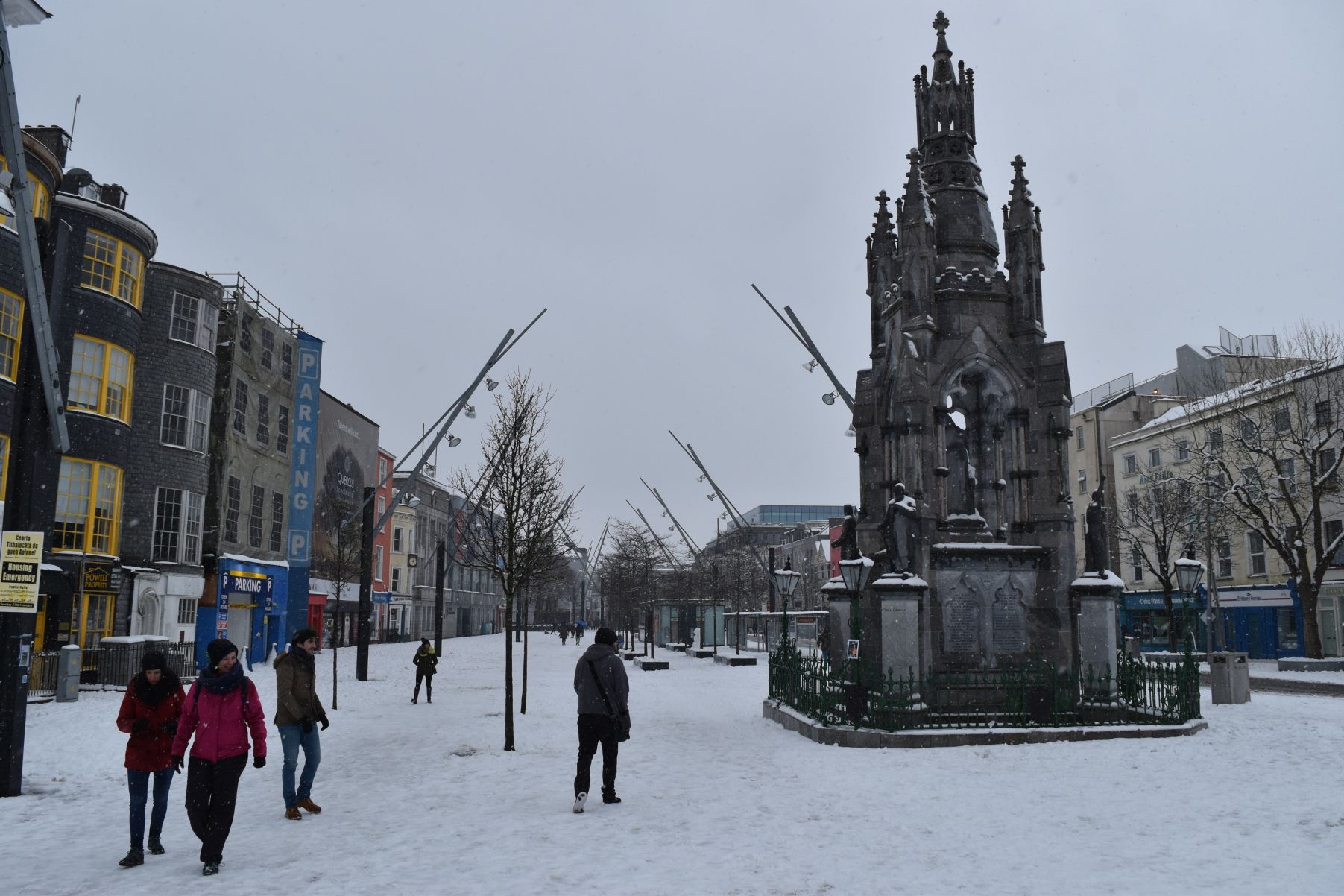 Images of Cork City covered in Snow - Beast from the East