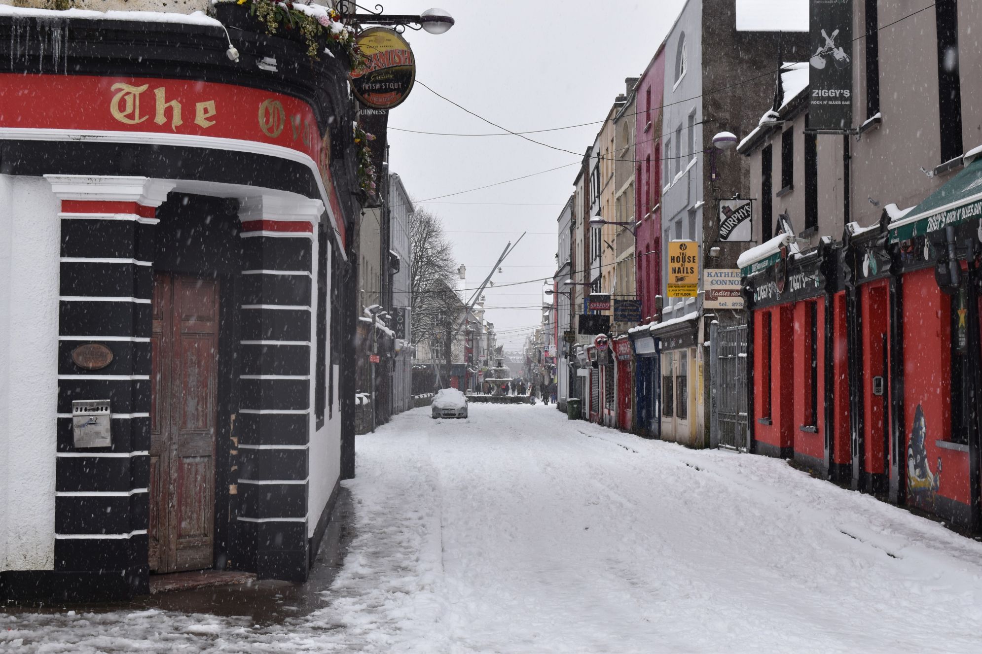 Images of Cork City covered in Snow - Beast from the East
