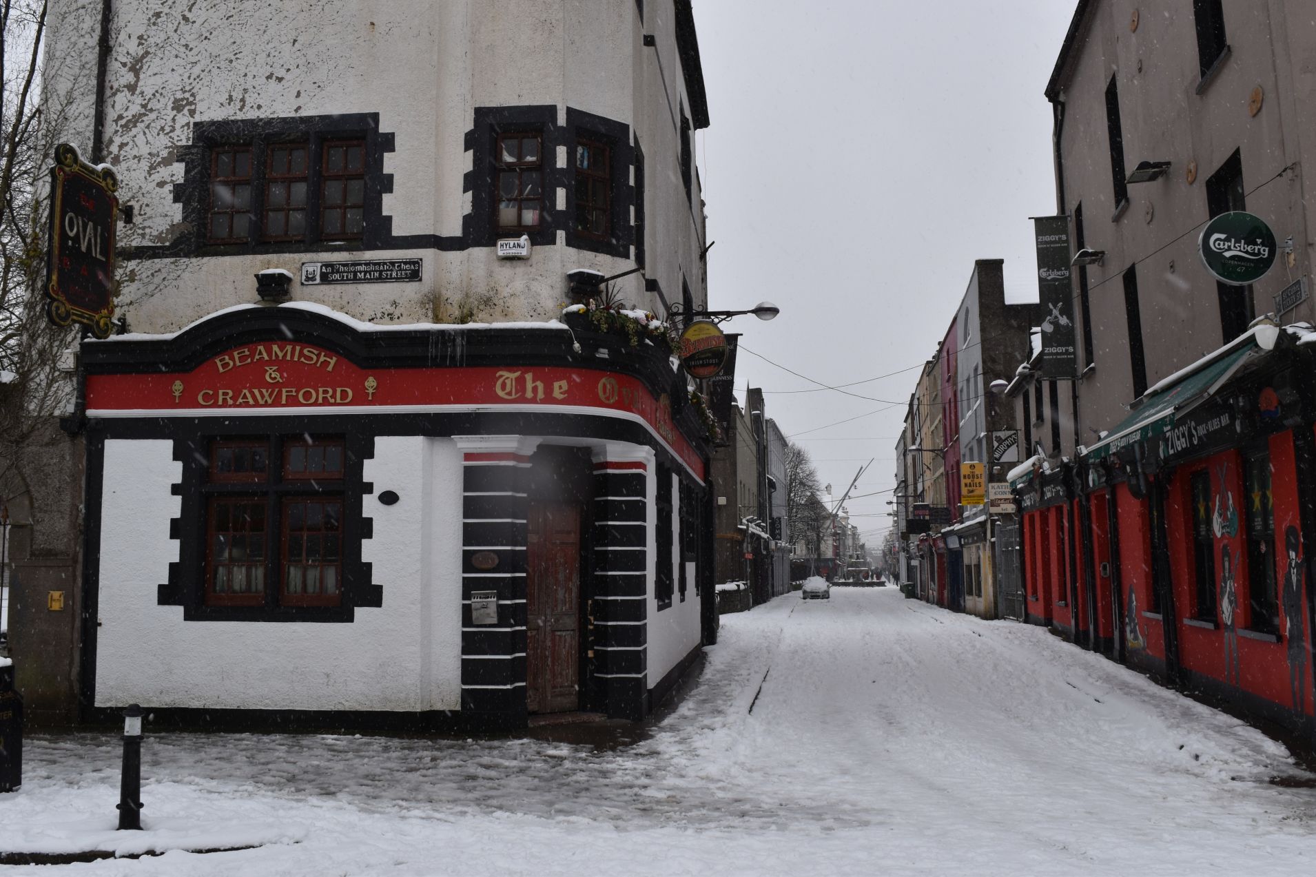 Images of Cork City covered in Snow - Beast from the East